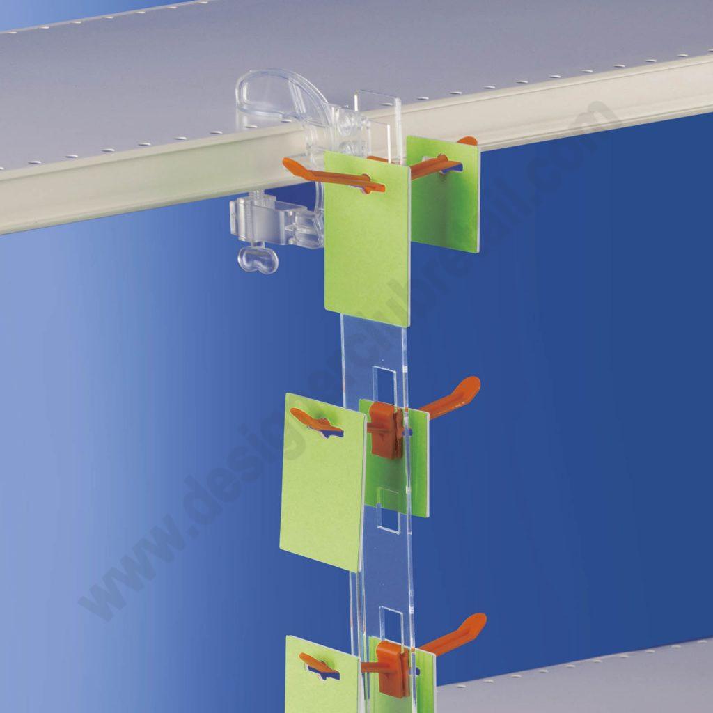 Merchandising supports - shelf clamps | Designerclub Retail