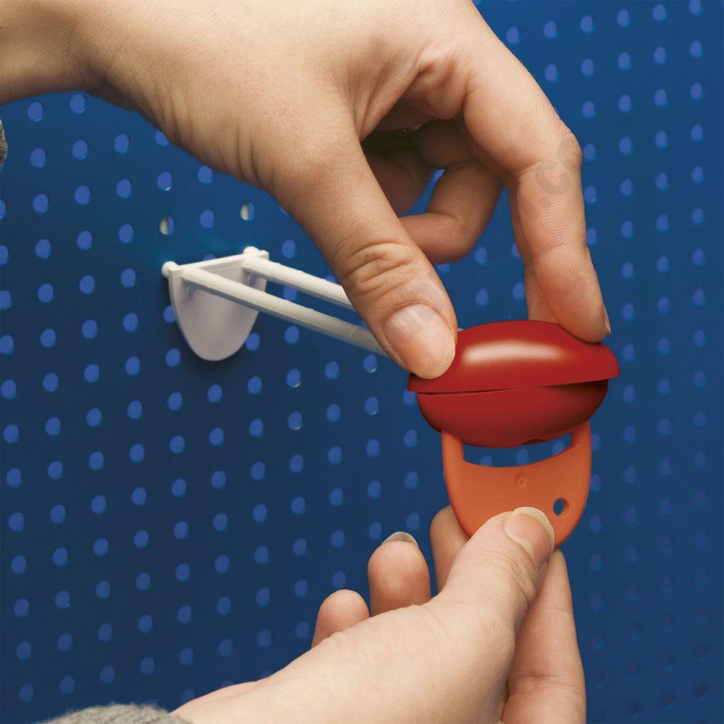 TRANSPARENT PRONG LOCK® WITH PRONG LOCK KEY | Designerclub Retail