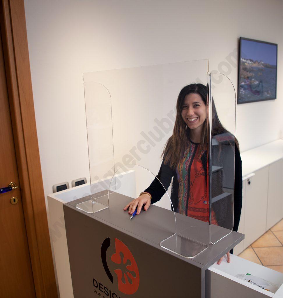 COUNTER PROTECTION SHIELD WITH SEMICIRLCE SLOT – MM. 680 x 850 (PREMIUM ...